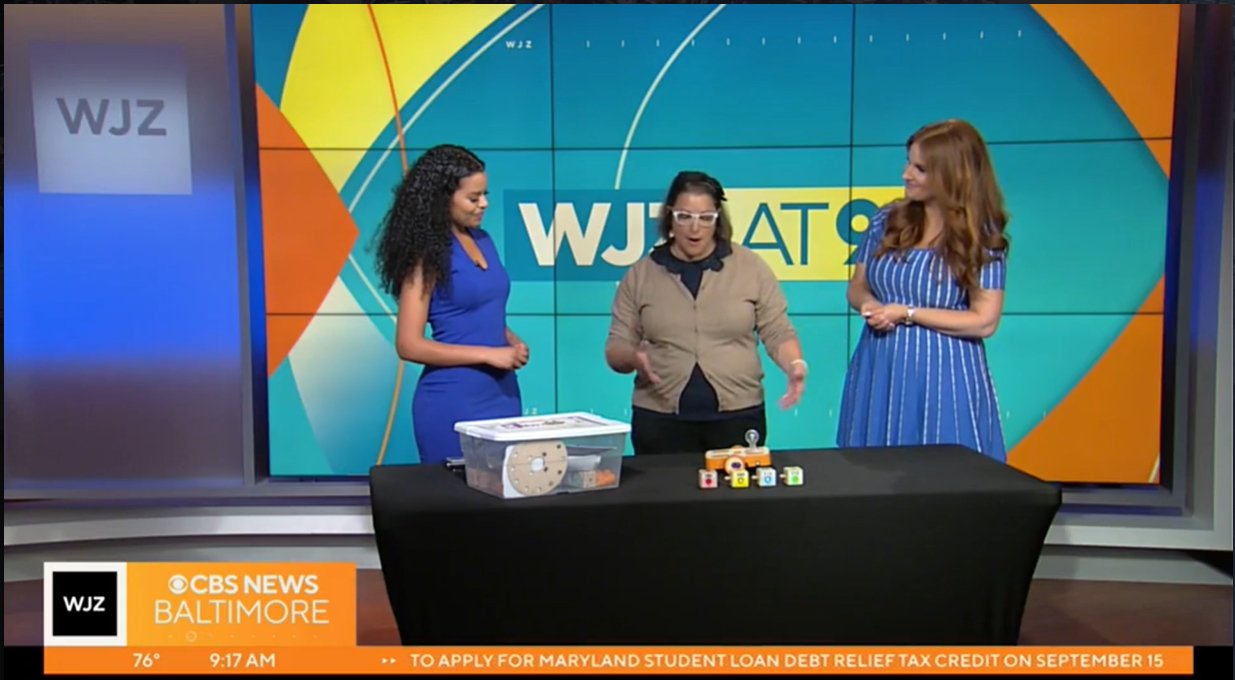 Code with KIBO at Port Discovery | KinderLab Robotics, Inc.